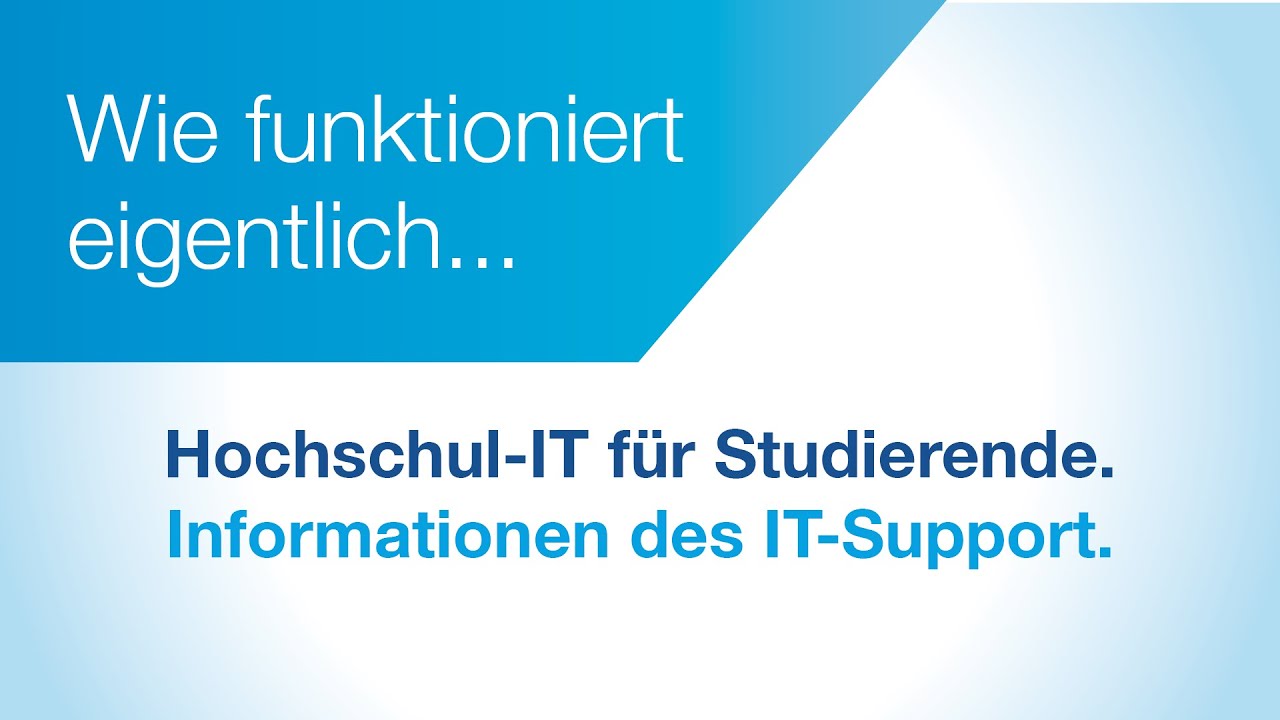 IT-Support - Hochschule Niederrhein